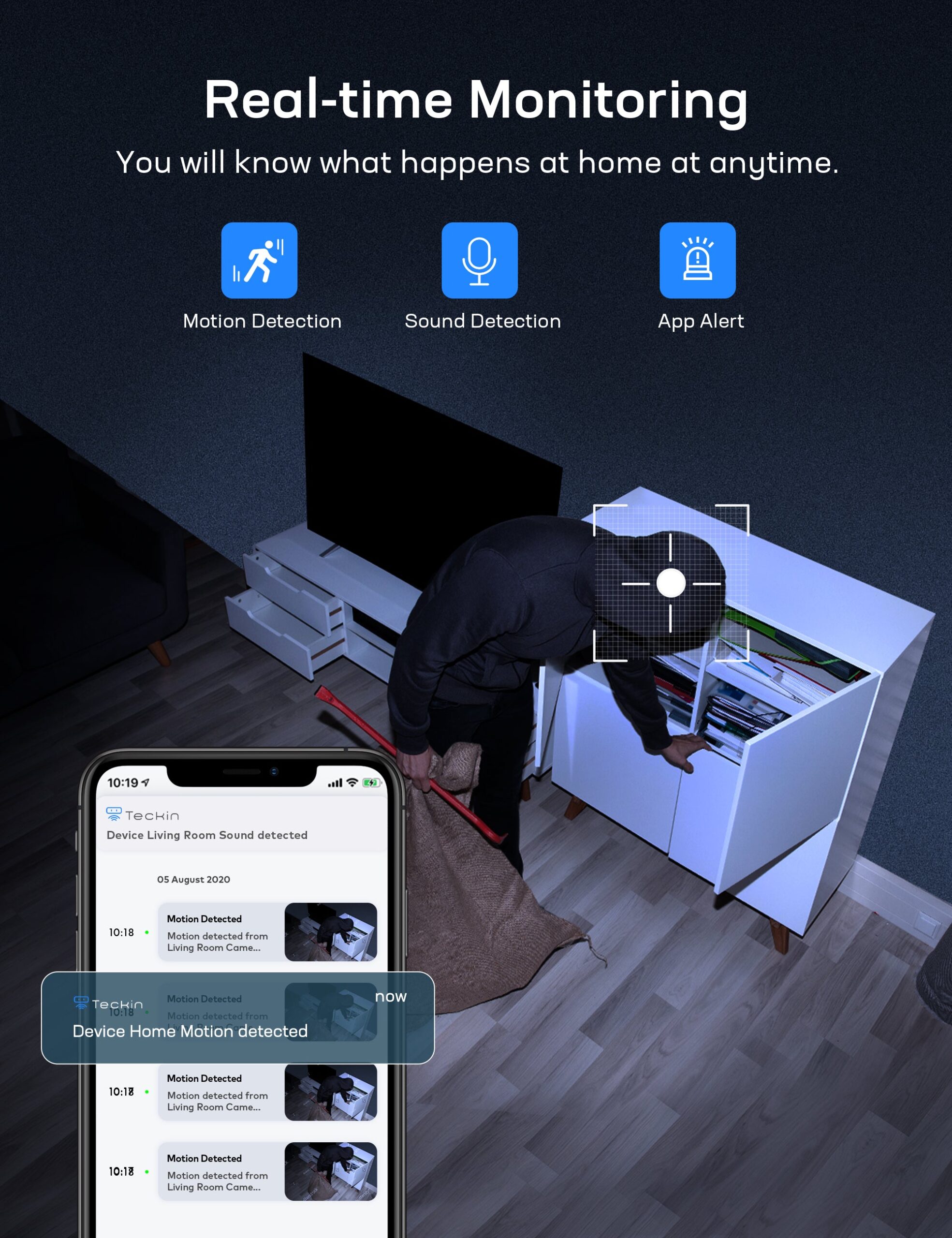 Teckin TC100 Security Camera - Gadget House Nepal
