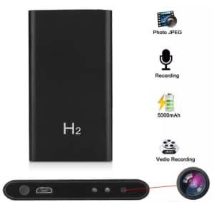 H2 5000 MAH POWER BANK CAMERA 1080P HD IR NIGHT VISION – Gadget House Nepal