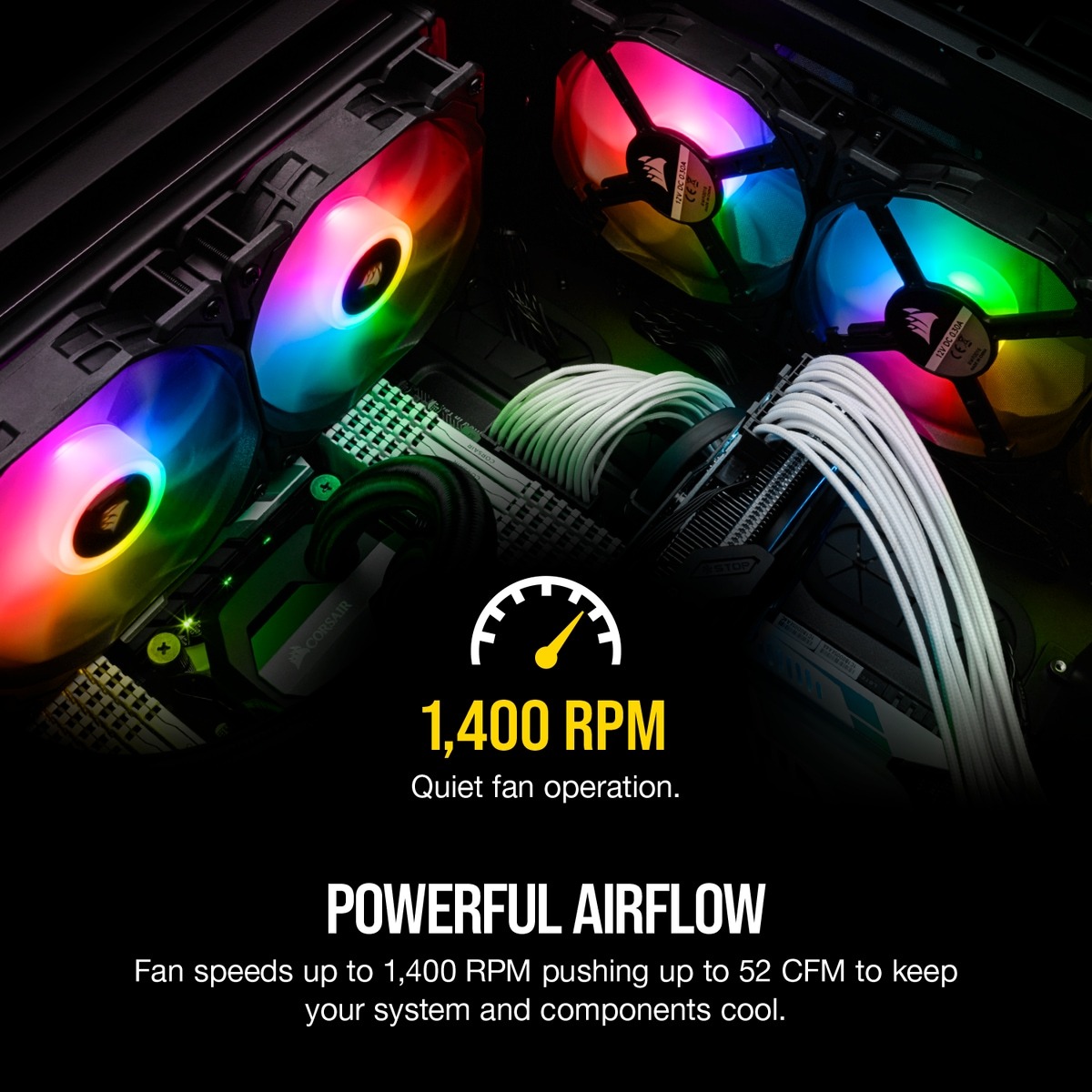 Corsair iCUE SP120 RGB Pro Cooling Fan - Gadget House Nepal