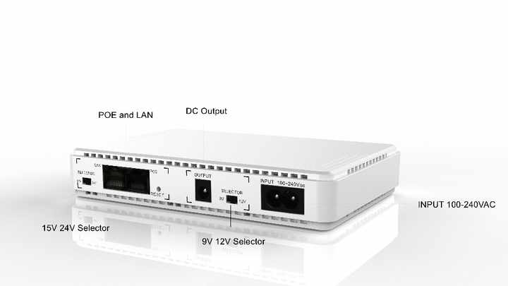 ROUTER BACKUP UPS DC UPS ECO POWER ECO-412