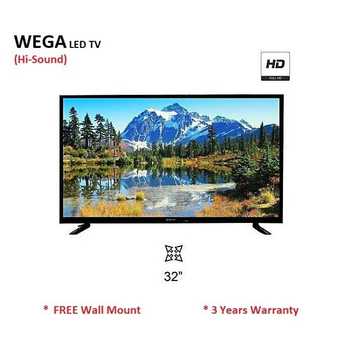 WEGA 32 Inch Non Android Frameless LED TV Price In Nepal
