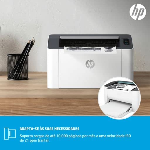 HP 107W Laser Printer, 4ZB78A - White - Gadget House Nepal