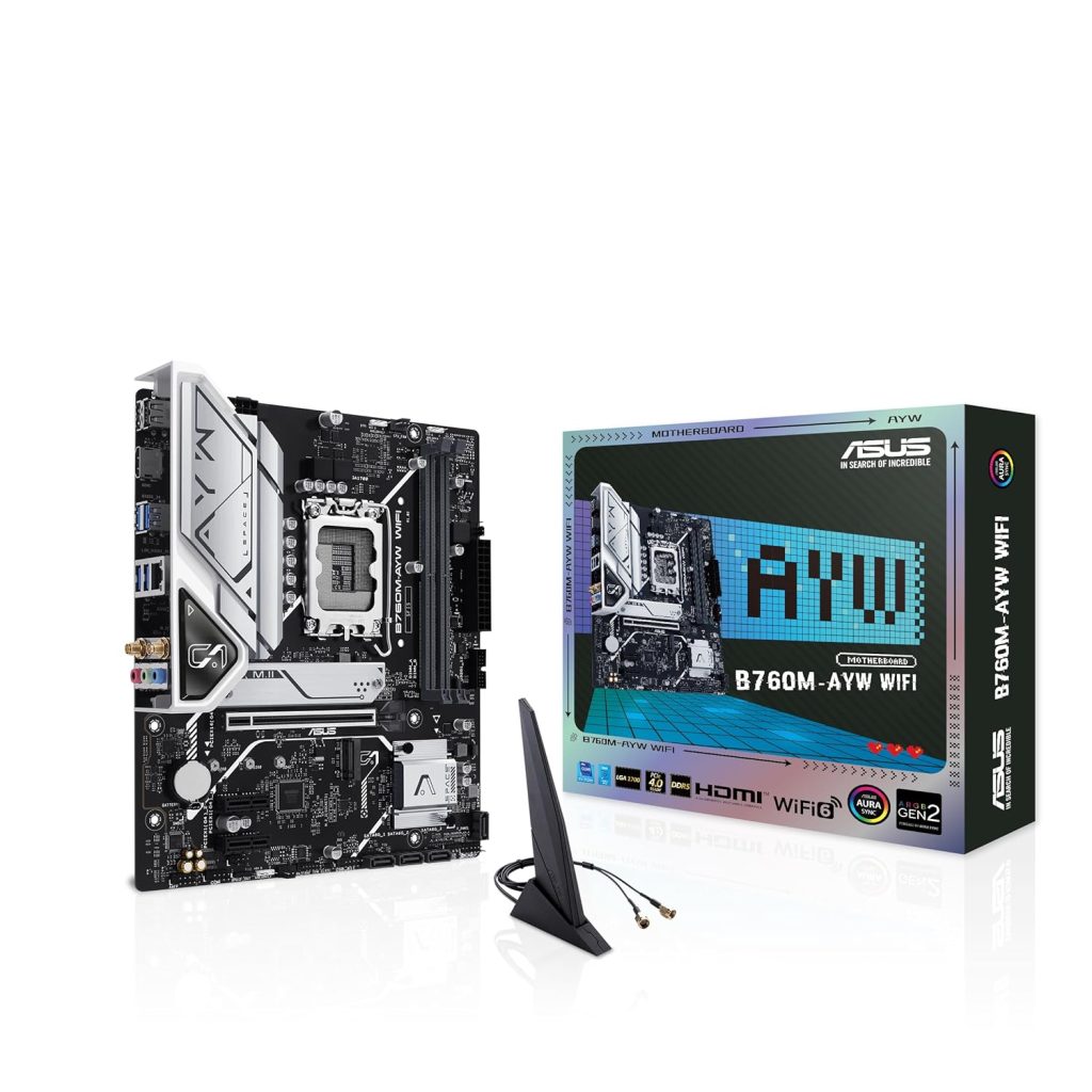 ASUS B760M-AYW WiFi Motherboard - Gadget House Nepal